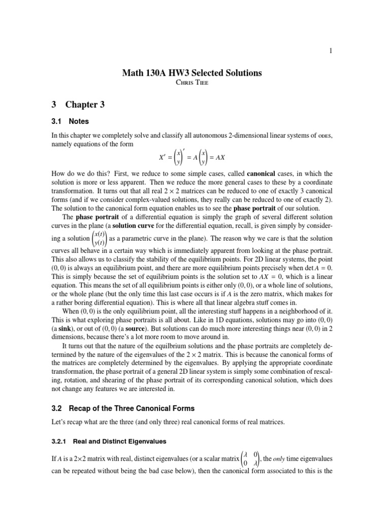 Goldenratio Using DIFF EQ | PDF | Eigenvalues And Eigenvectors | Linear ...