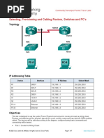 1.6.1-Packet-Tracer - Implement-A-Small-Network | PDF | Router ...