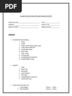 PMS Checklist | PDF | Technology & Engineering