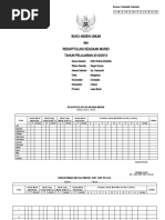 Contoh Format Buku Klaper Siswa SD | PDF