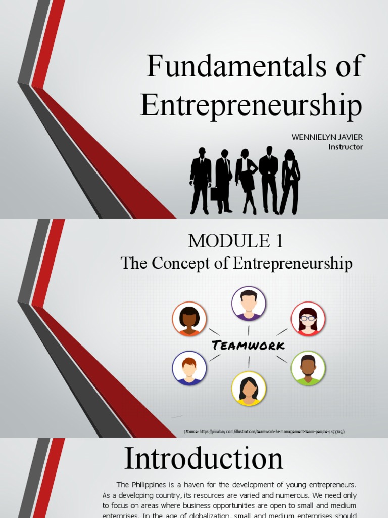 Chapter 1 The Concept of Entrepreneurship | PDF | Entrepreneurship ...