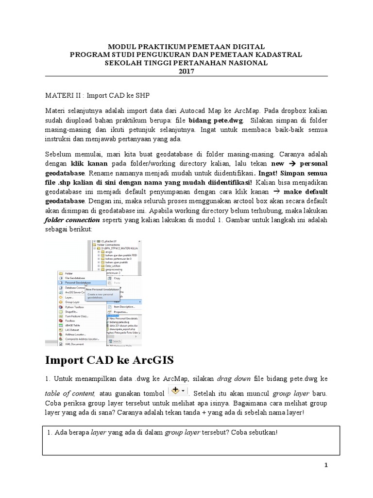 Praktikum Pemetaan Digital | PDF