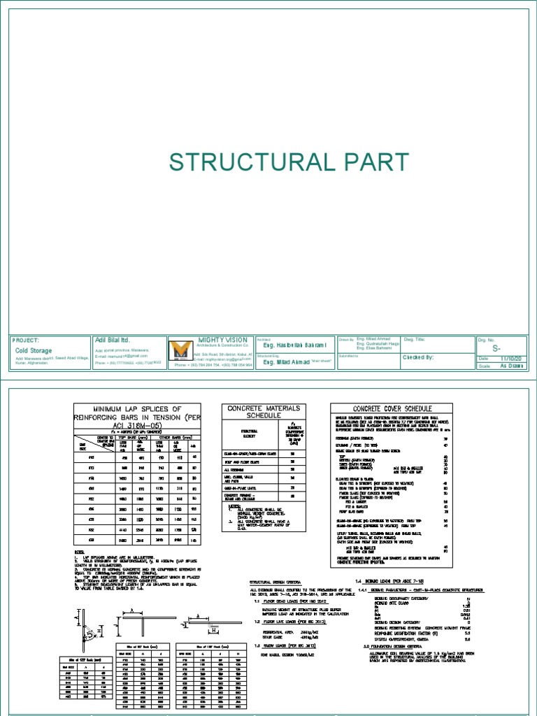 Cold Strorage Complete Structure Drawings | PDF | Design | Economic Sectors