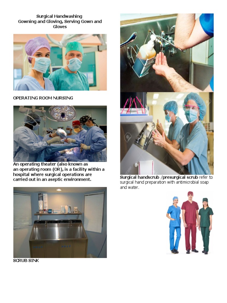 Surgical Hand Preparation With Antimicrobial Soap and Water | PDF ...