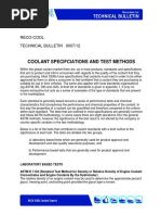 Glycol Freeze Point Chart | PDF | Temperature | Thermodynamics