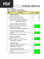 BOQ Piling Works | PDF | Deep Foundation | Concrete