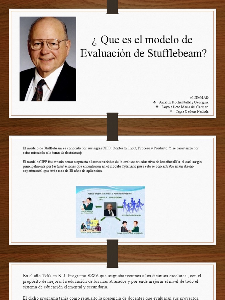 Modelo de Stufflebeam | PDF | Evaluación | Planificación