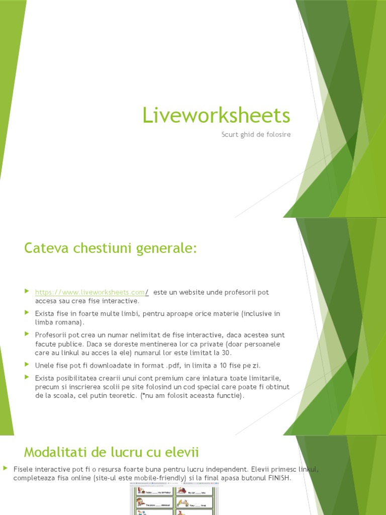 Liveworksheets Pdf