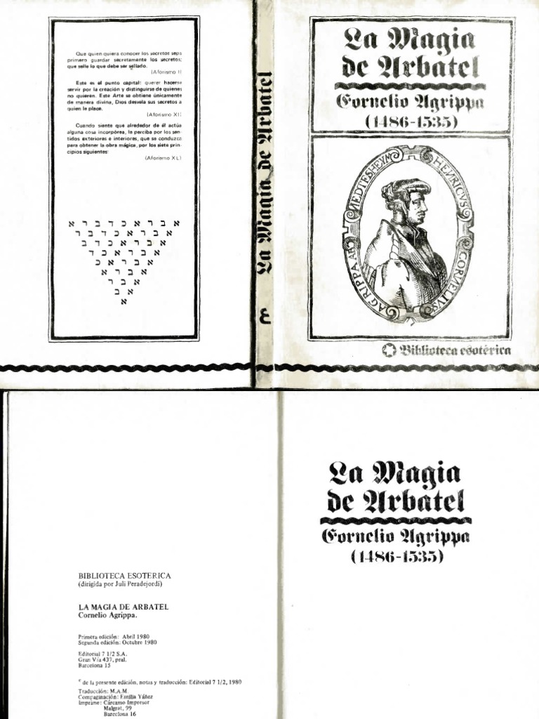 La Magia de Arbatel PDF | PDF | Alma | Hermetismo