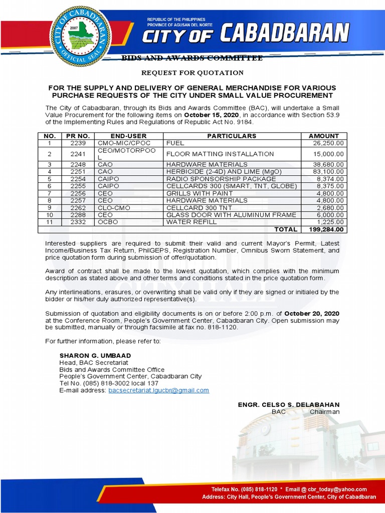 Bids and Awards Committee | PDF | Economies | Business