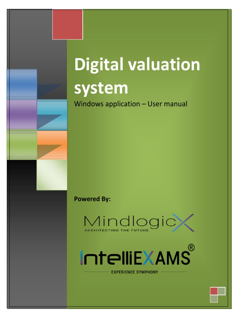 Digital Valuation System: Windows Application - User Manual | Download ...