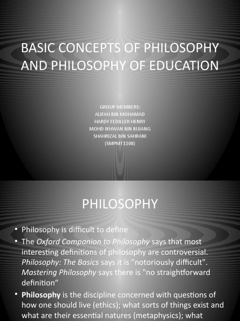 Philosophy of Education: An Introduction to the Foundations and ...