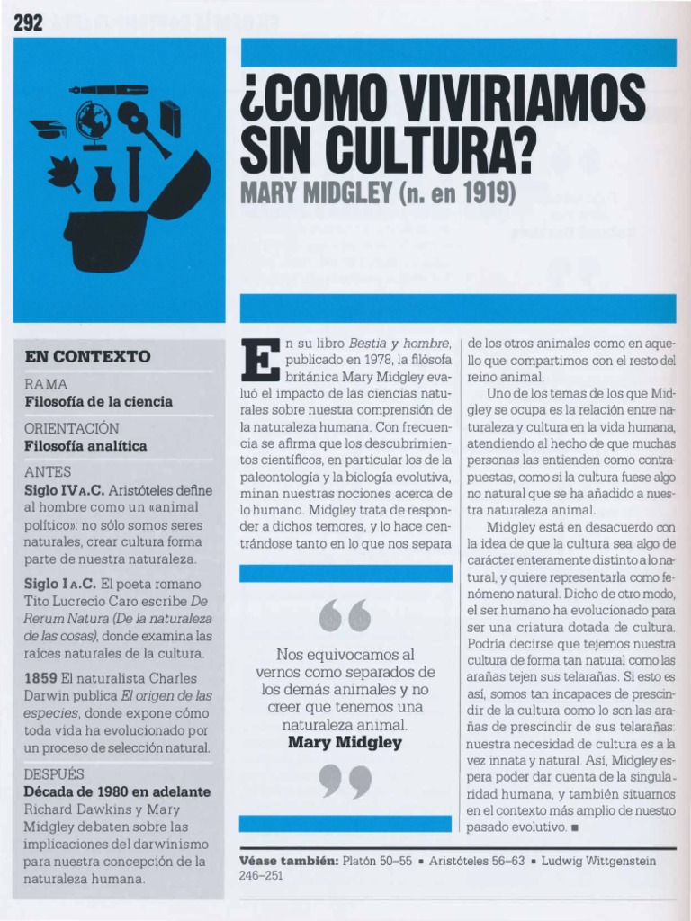 Mary Midgley | PDF | Evolución | Aristóteles