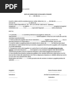 Model de Notificare Reziliere | PDF