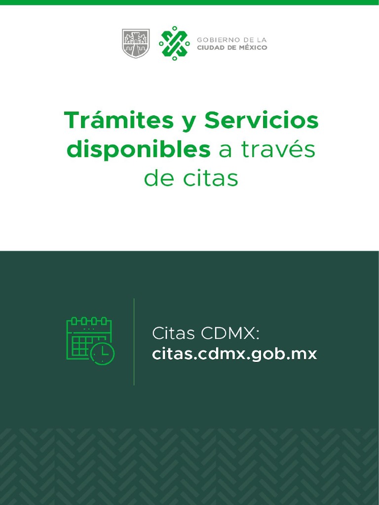 Trámites Administrativos en CDMX | PDF | Derecho Civil (Common Law ...