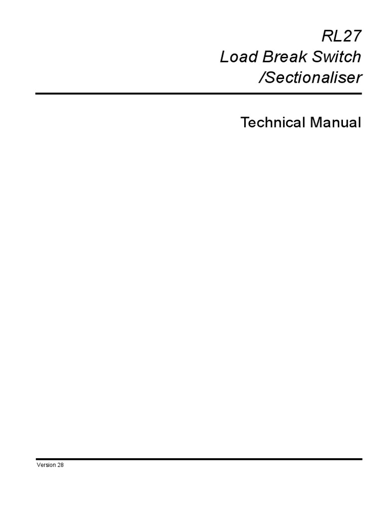 Load Break Switch Use | PDF | Switch | Power Supply