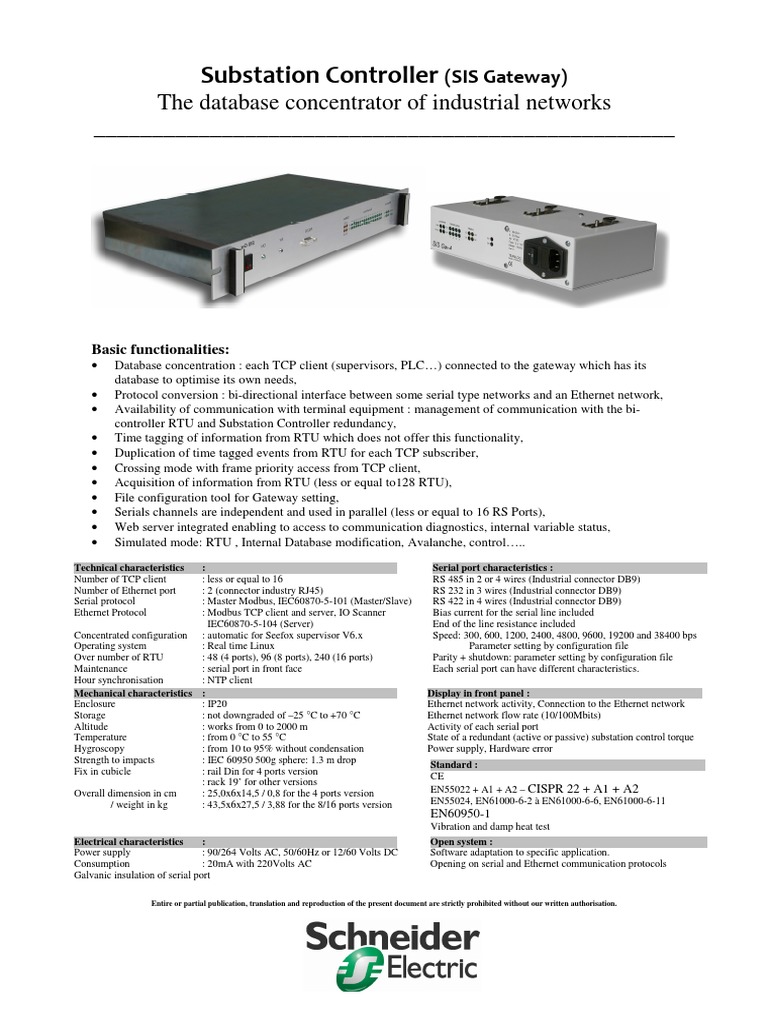 PRES - SIS GatewayA4 - VE - EN | PDF | Transmission Control Protocol ...