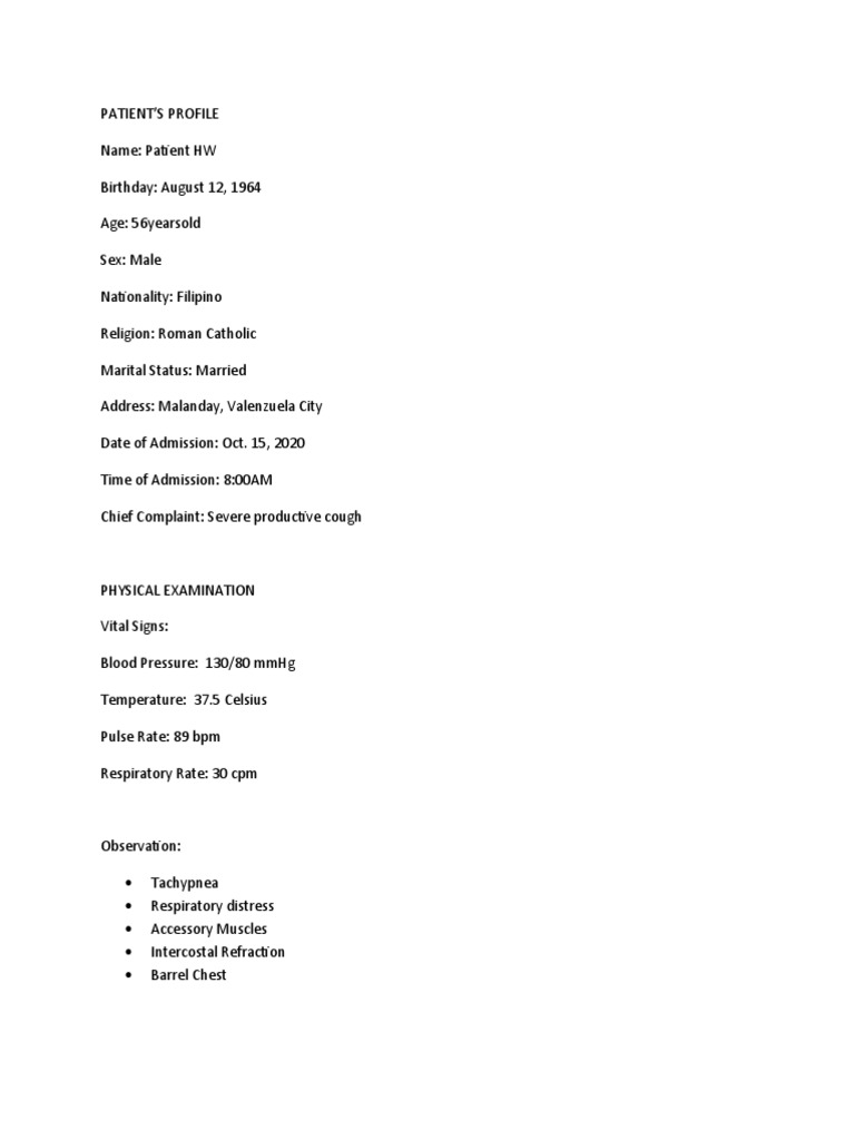 COPD Ready To Paste Format | PDF | Chronic Obstructive Pulmonary ...
