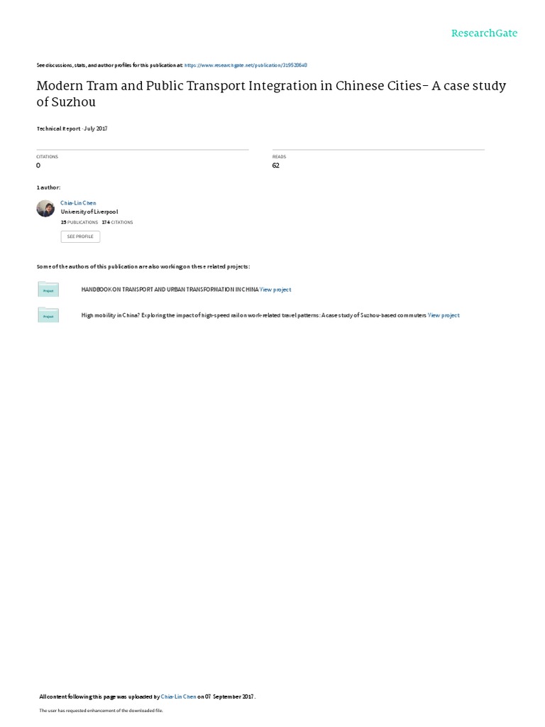 Modern Tram and Public Transport Integration | PDF | Rapid Transit ...