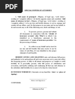 Spa - Authority To Sign Extrajudicial | PDF | Power Of Attorney ...