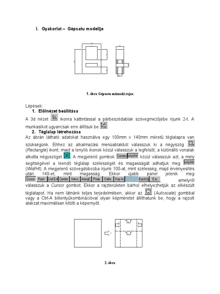 01 Gyakorlat Cadkey | PDF