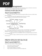 Veld Management Principles and Practices | PDF | Grazing | Erosion