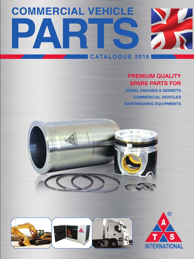 ATS Commercial Catalogue 2016 | PDF | Piston | Cylinder (Engine)
