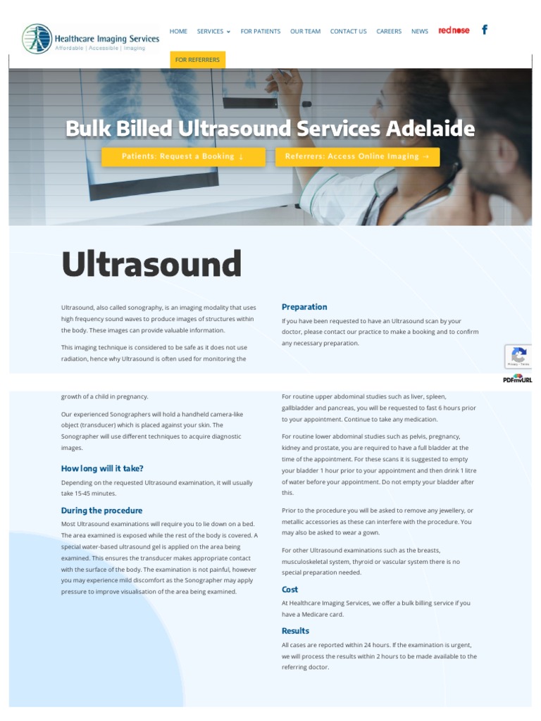 Bulk Bill Ultrasound Services Adelaide Bulk Bill Ultrasound Services ...