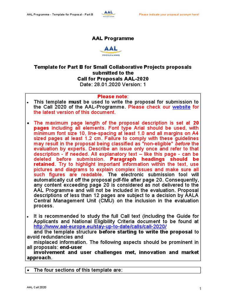 AAL Programme: Please Note | PDF | Intellectual Property | Innovation