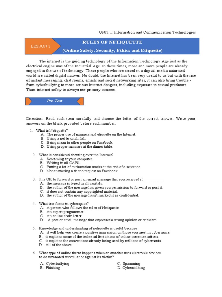 MODULE - ETECH Week2 | Download Free PDF | Malware | Cybercrime