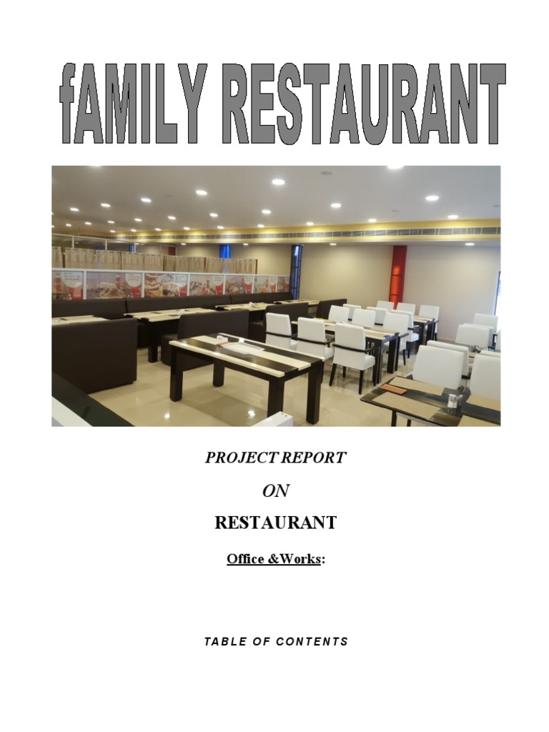 Family Restaurant | Download Free PDF | Restaurants | Food And Drink