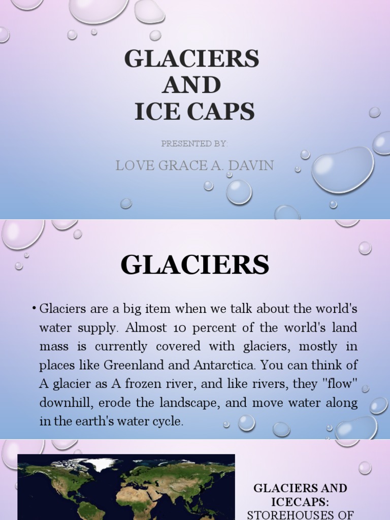 Topic 3 - Glaciers & Ice Caps | PDF | Glacier | Ice