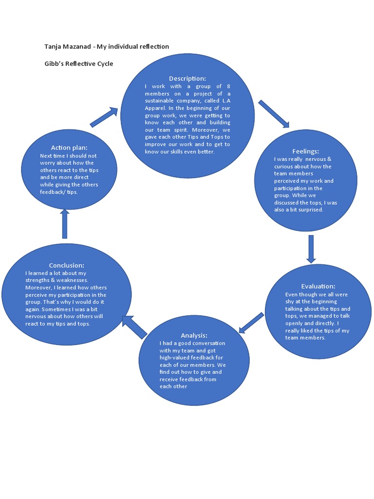 Individual Reflections | PDF | Psychological Concepts | Cognition