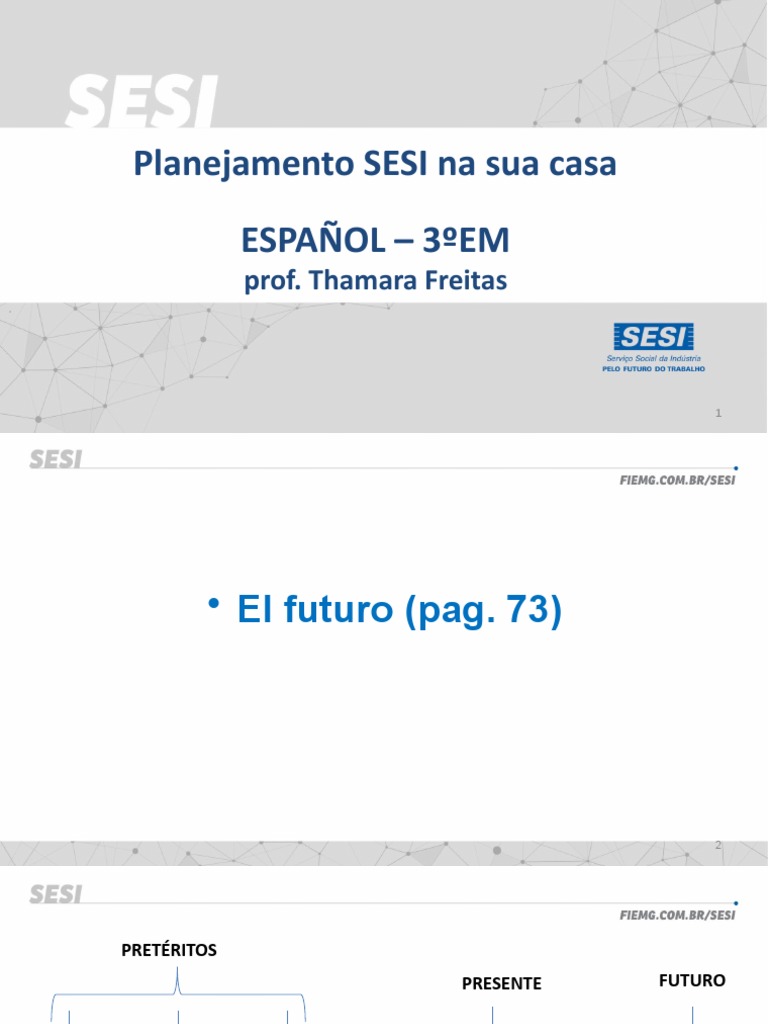 Conjugación de Verbos en Futuro (Regulares e Irregulares) | PDF | Verbo ...