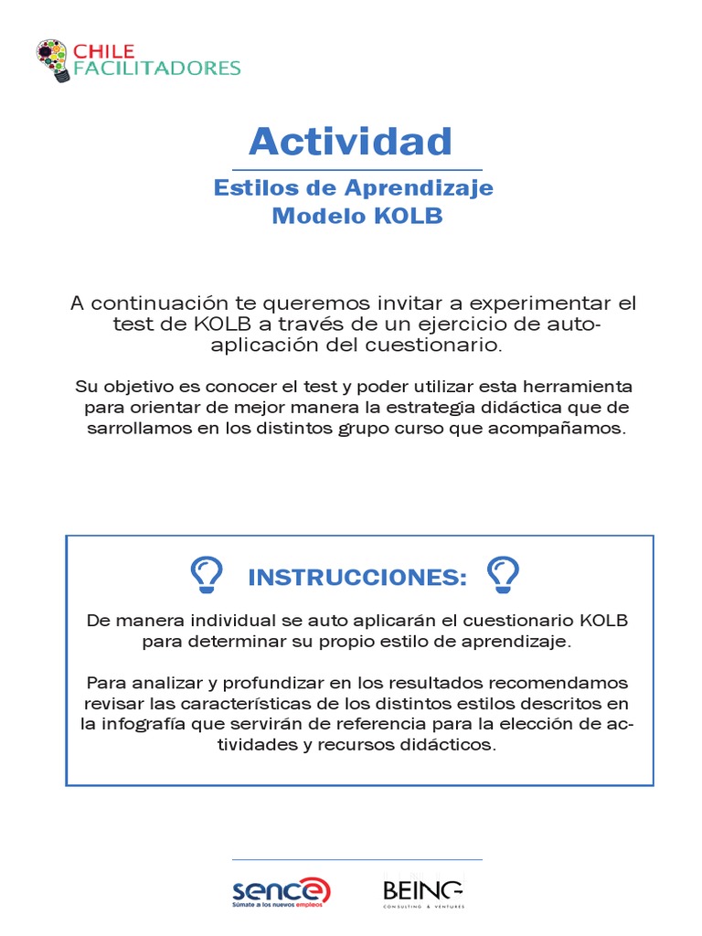 Modelo de Kolb | PDF | Aprendiendo estilos | Aprendizaje