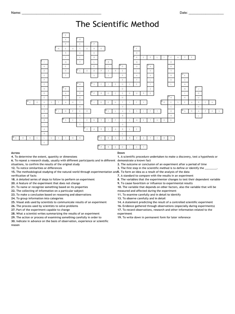 The Scientific Method Answer Key | PDF | Experiment | Methodology