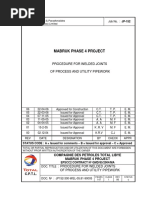 3.4 Golden Joint Procedure | PDF | Construction | Welding