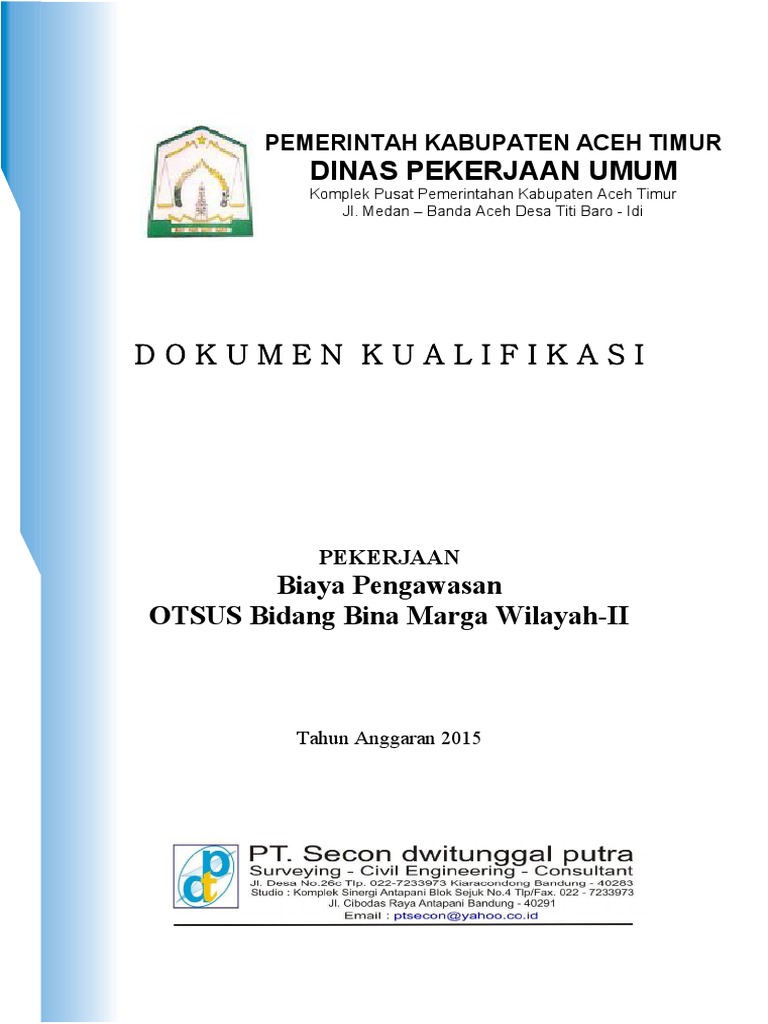 PQ. Pt. Secon - Wil II | PDF | Bisnis | Pengelolaan Keuangan & Uang