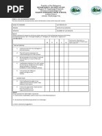 Form 1: Lac Profile | PDF | Learning | Cognition