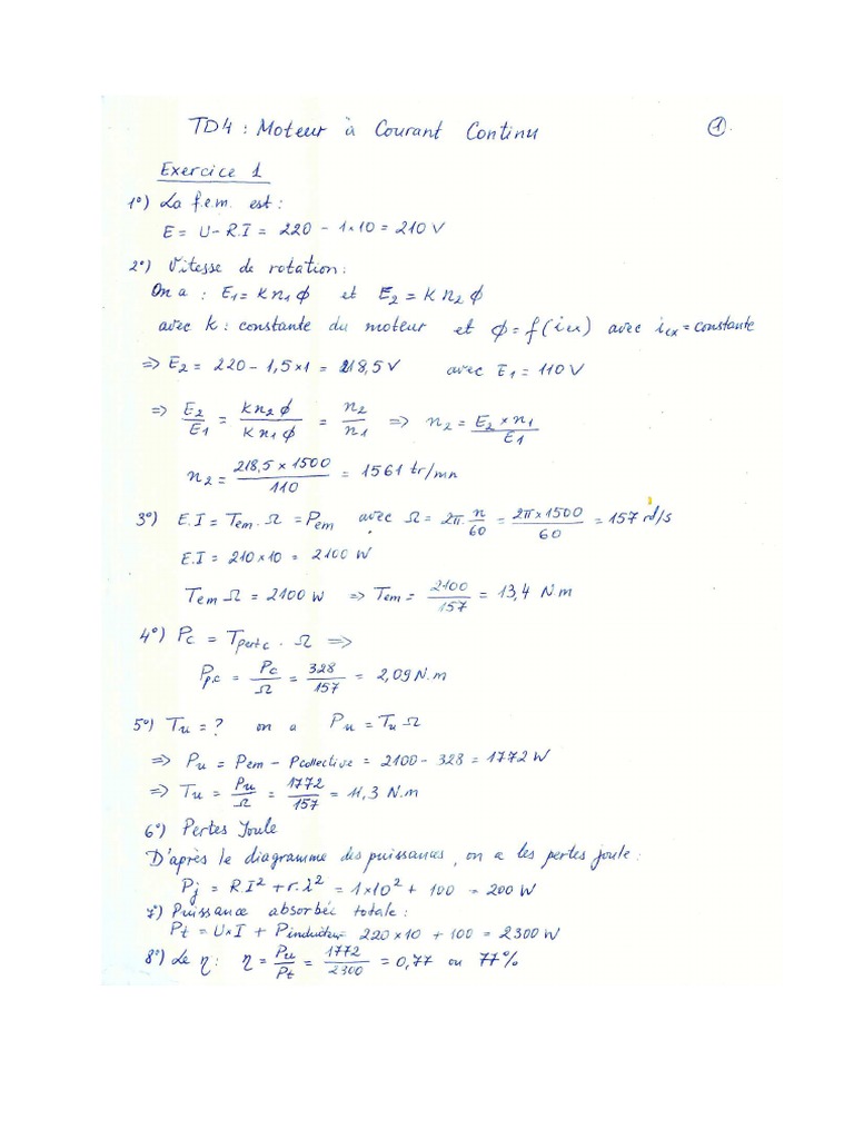 Td4 Correction Pdf Pdf