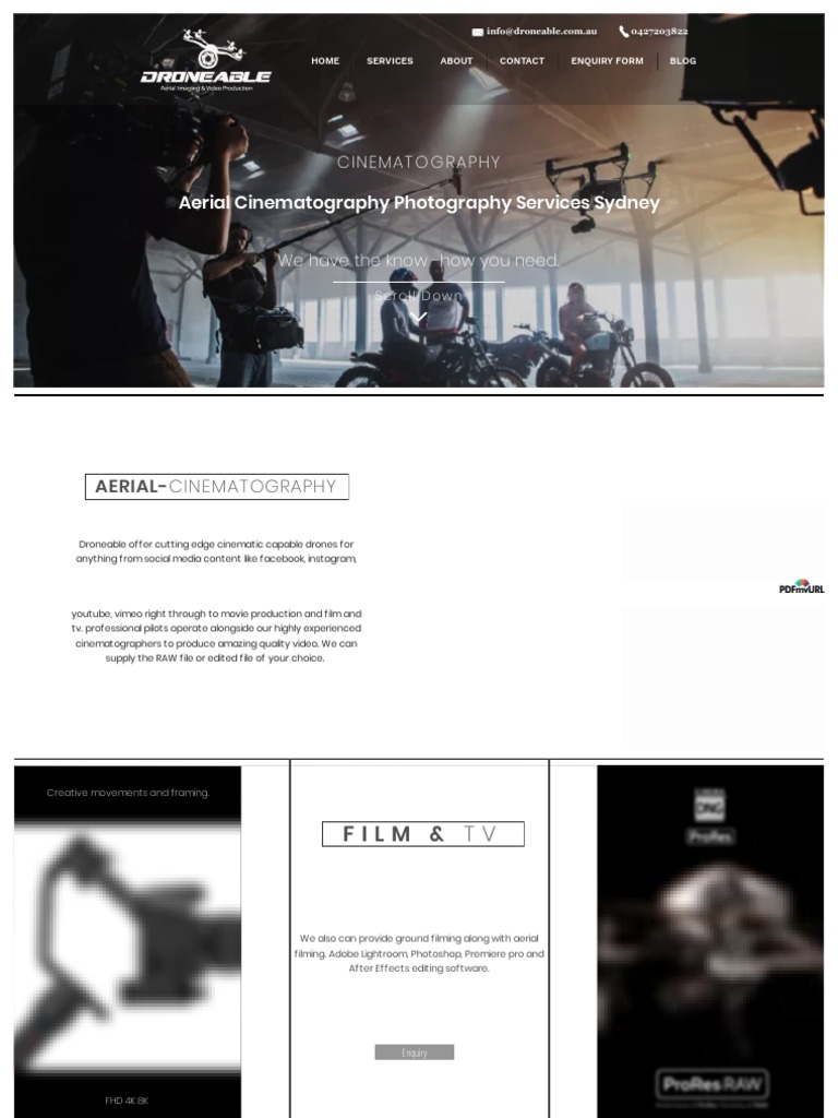 Aerial Cinematography Photography Aerial Cinematography Photography ...