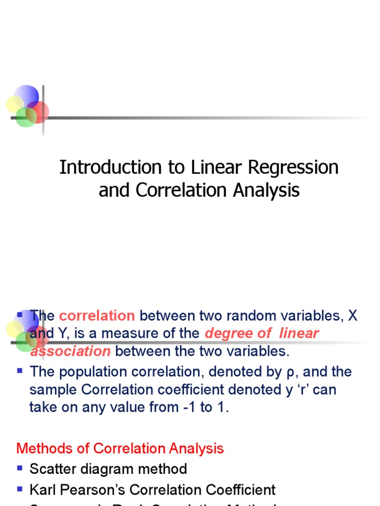 Correlation-Regression 2019 | Download Free PDF | Correlation And Dependence | Errors And Residuals
