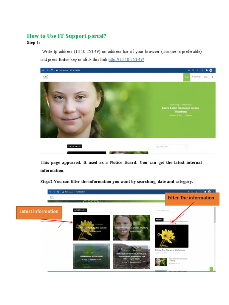 How To Use ITSupport New | PDF | Login | Password