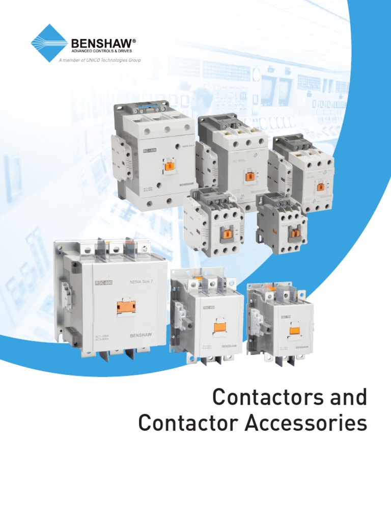 Benshaw Contactors Brochure PDF | PDF | Equipment | Electronics