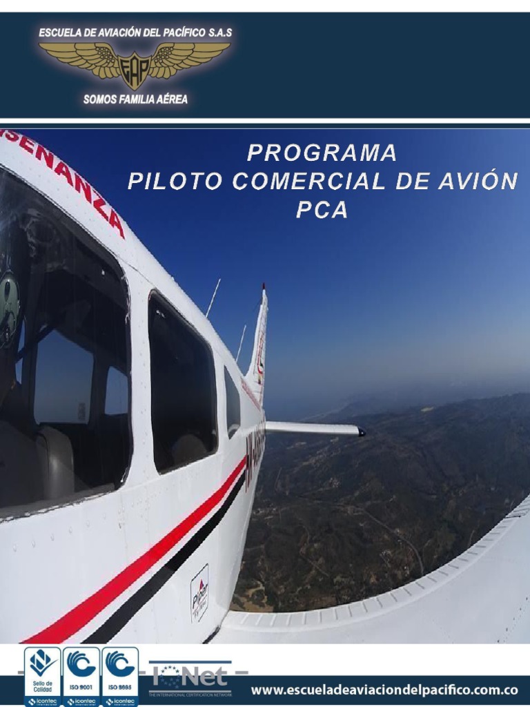 Programa Piloto Comercial Pca | PDF | Aviación | Aeronáutica