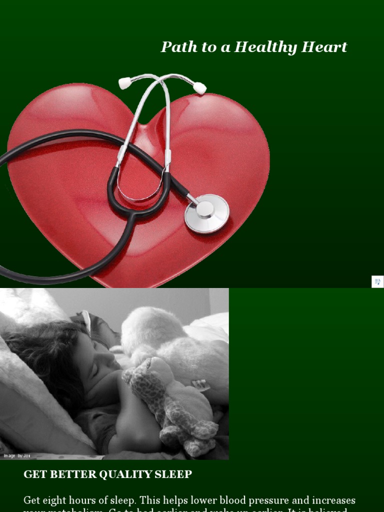 Path To A Healthy Heart.P1229294960jAWTV - Powerpoint | PDF