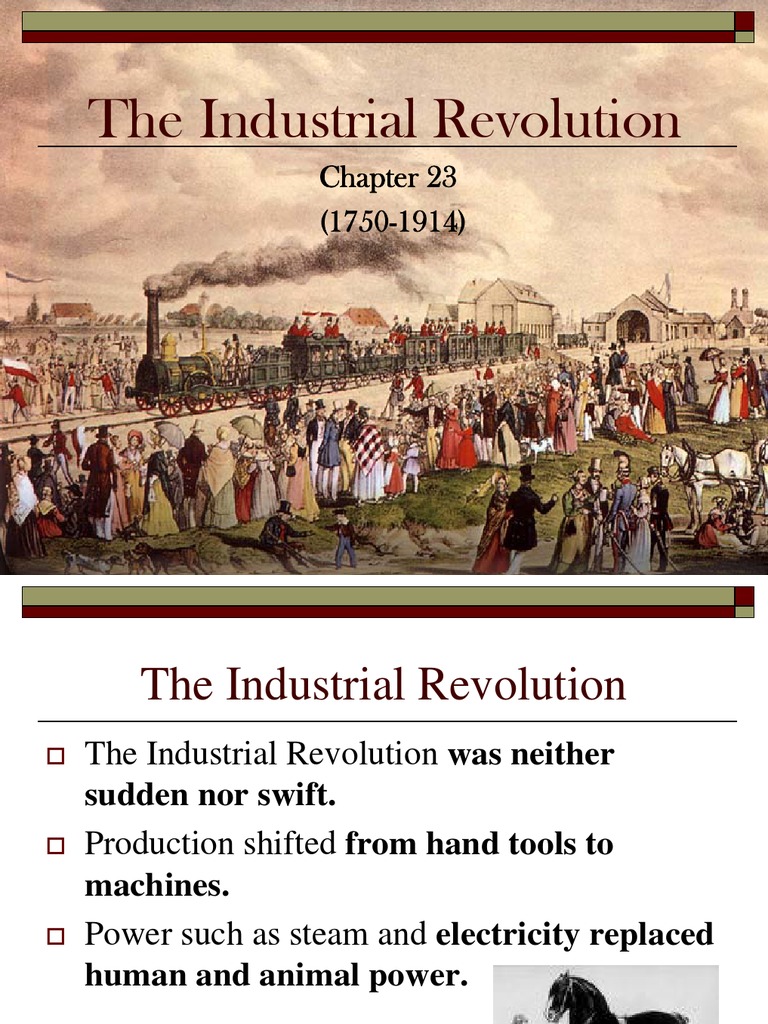 The Industrial Revolution: How Agricultural, Technological, and ...