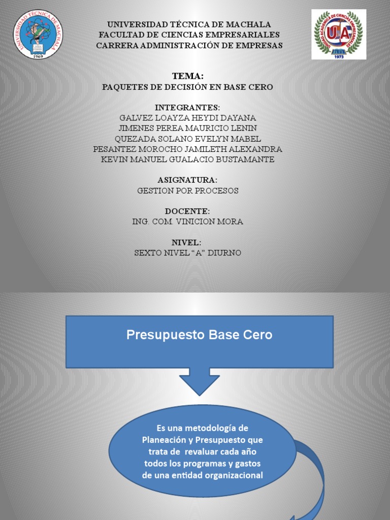 Presupuestos Base Cero 234 Pdf