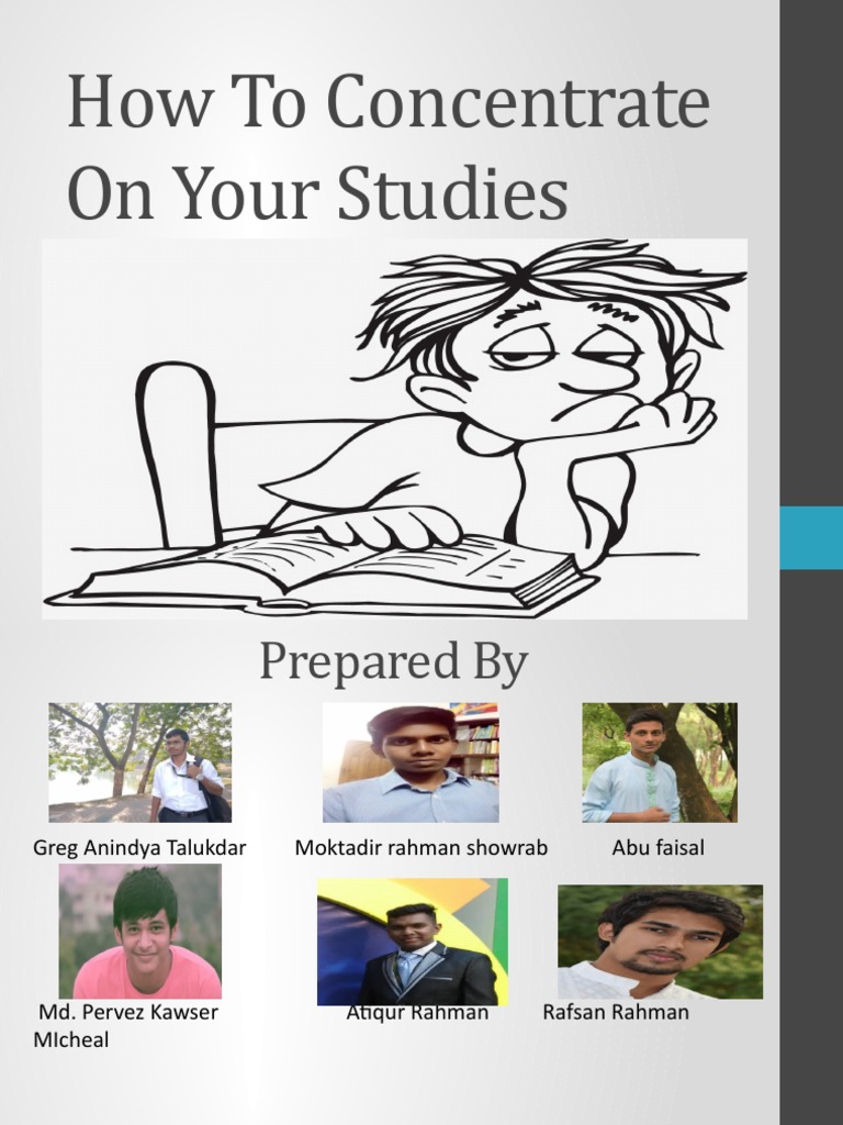 How To Concentrate On Your Studies | PDF | Career & Growth