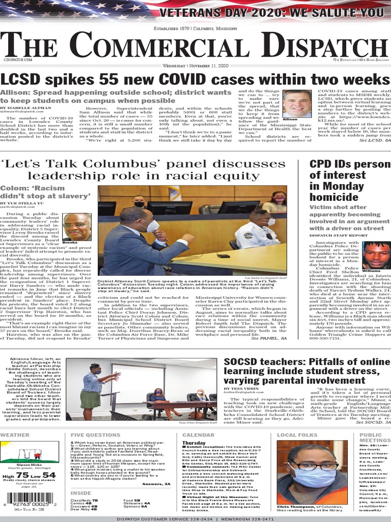 Commercial Dispatch Eedition 11-11-20 | PDF | Joe Biden | Donald Trump